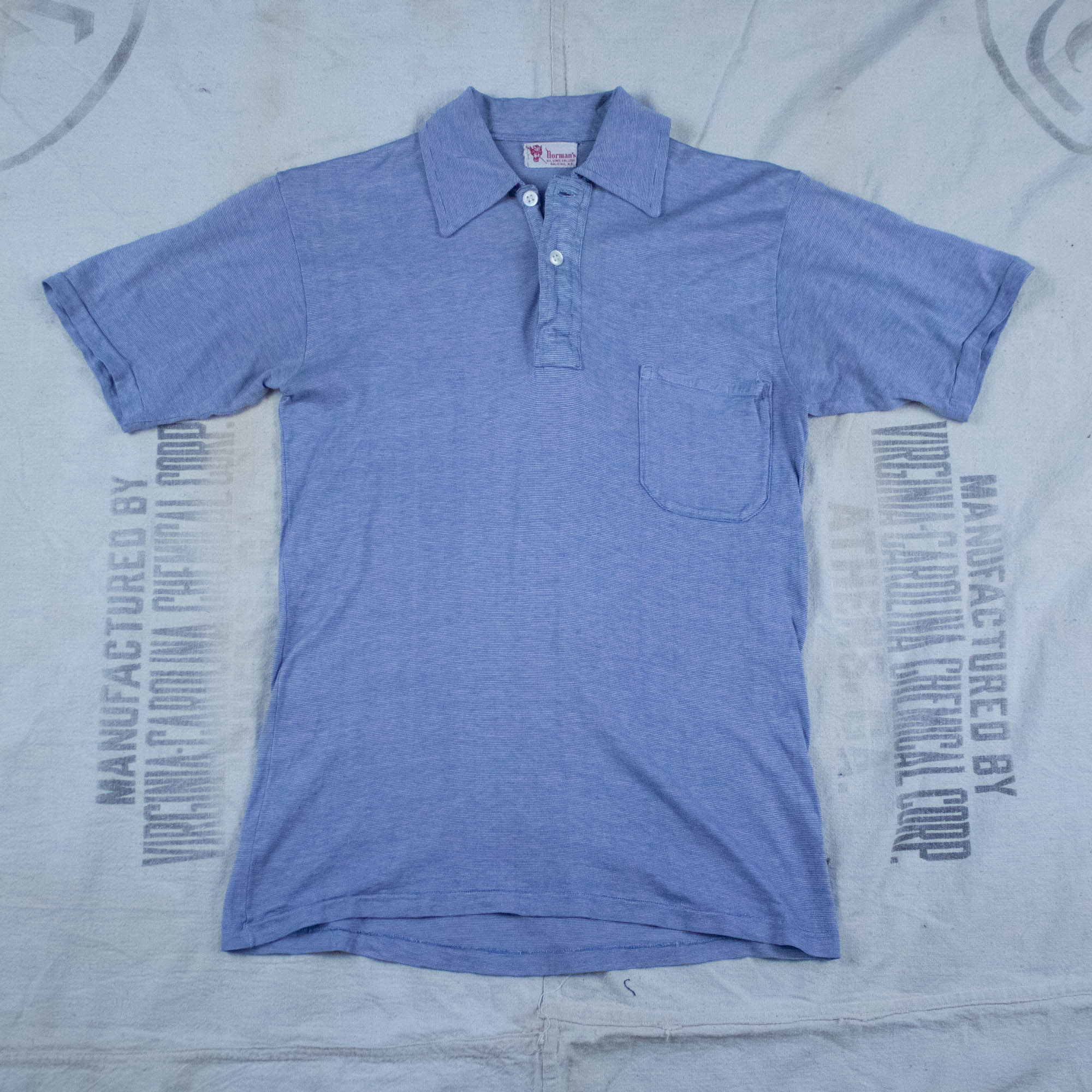 30s NC State Cotton Polo Tee – Reunion Vintage Goods